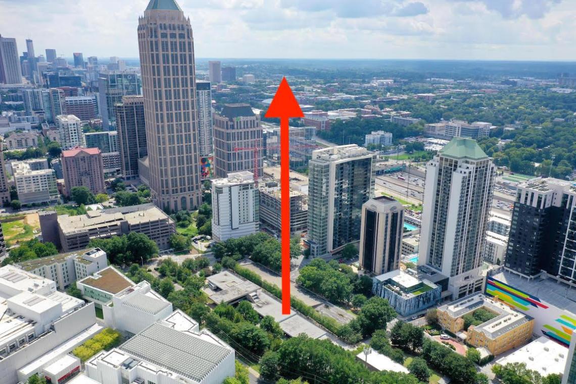 Striking visuals released for towers over Atlanta transit station | Urbanize Atlanta